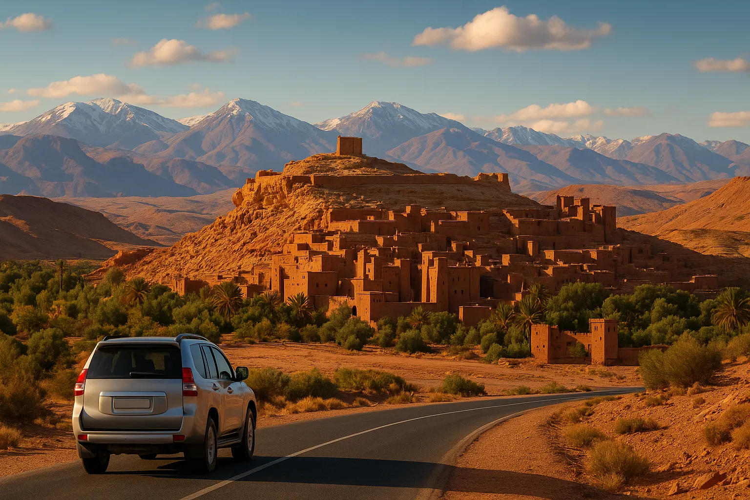 Marrakech to Ouarzazate Trip | 1-Day Private Driver & Atlas Tour